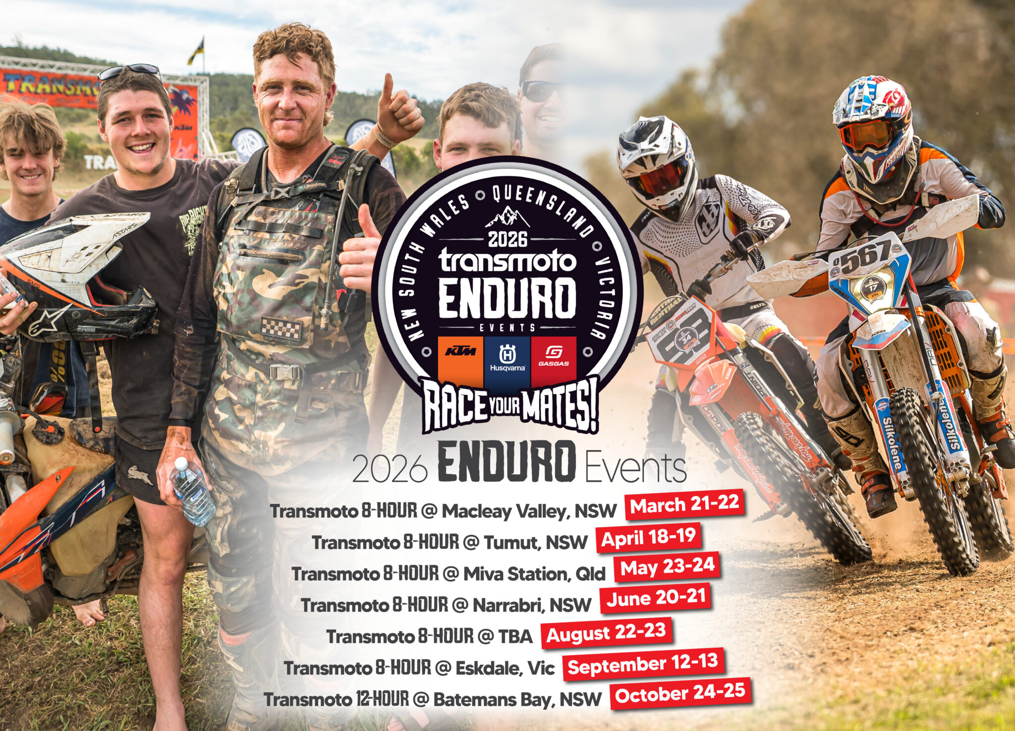 Sweep Riders Wanted: 2026 Transmoto Enduro Events - Transmoto Events